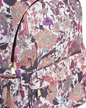 FABLE ENGLAND Deco Blooms Large Backpack - Pink