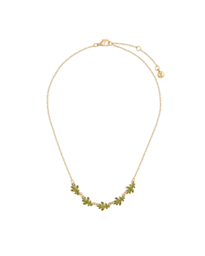FABLE ENGLAND Oak Leaf Choker