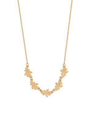 FABLE ENGLAND Oak Leaf Choker