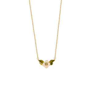 FABLE ENGLAND Poppy Anemone Chain Necklace - Gold