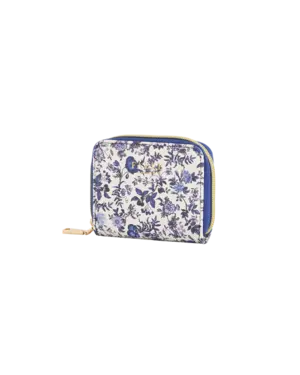 FABLE ENGLAND Ditsy Blue Small Purse