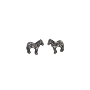 FABLE ENGLAND Zebra Stud Earrings