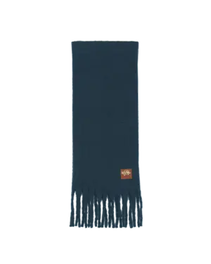 FABLE ENGLAND Cosy Boucle Scarf - Teal