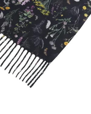 FABLE ENGLAND Wilderness Tassel Scarf