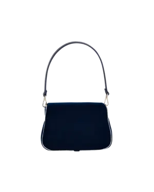 FABLE ENGLAND Embroidered Clutch With Detachable Chain