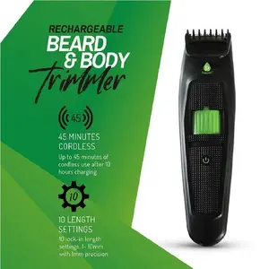 PURSONIC Rechargeable Beard And Body Trimmer