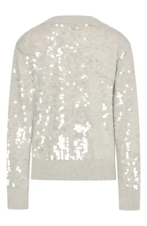 MILLY Ilaria Sequin Sweater