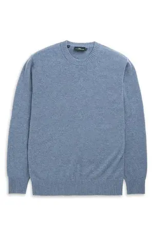 Rodd & Gunn Stewart Island Wool & Cashmere Crewneck Sweater - Surf