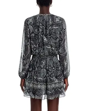 Ramy Brook Maricela Paisley Printed Dress