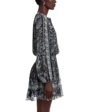 Ramy Brook Maricela Paisley Printed Dress
