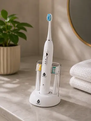 PURSONIC Rechargeable Toothbrush & Water Flosser Duo