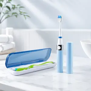 PURSONIC Portable Uv Sanitizer & Sonic Toothbrush Set