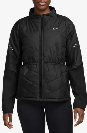 Nike Swift Therma-fit Running Jacket - 010 Black/refsil