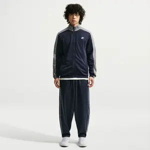 Nike Sportswear Club Oversized Knit Track Pants - Blue