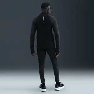 Nike Dri-fit 1/2-zip Running Top With Reflective Accents