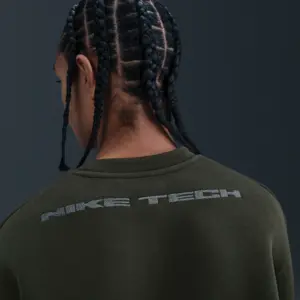 Nike Tech Fleece Crew With Reflective Accents