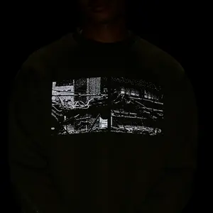 Nike Tech Fleece Crew With Reflective Accents