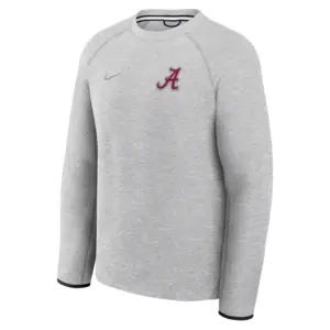 Nike Alabama Tech Fleece Pullover Crew - Grey
