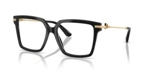 Dolce & Gabbana Dg3397 Rectangle Eyeglasses - Noir