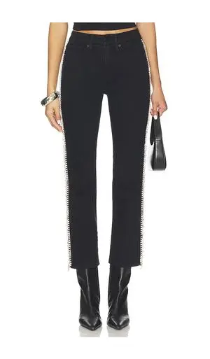 Good American Good Legs Straight Diamond Jeans