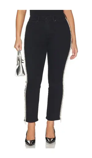 Good American Good Legs Straight Diamond Jeans