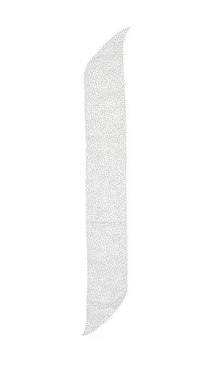8 Other Reasons Sheer Thing Scarf In Black,white