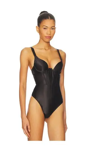 Bluebella Verona Luxury Satin Wired Push-up Bodysuit