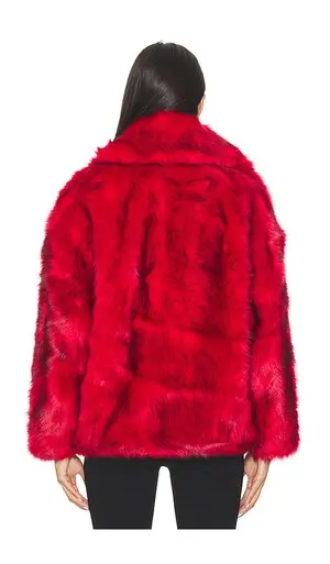 JAKKE Rita Faux Fur Coat