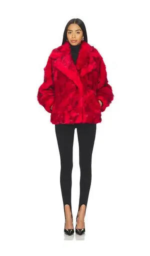 JAKKE Rita Faux Fur Coat