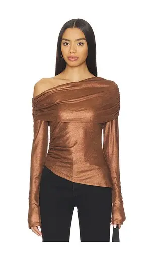 Lovers And Friends Metallic Blouses