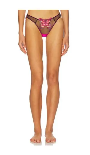 Fleur Du Mal Mesh Briefs For Women