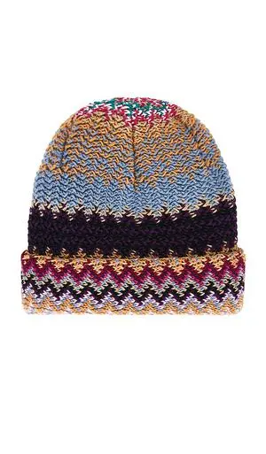 Missoni Beanie - Tangerine Multicolor