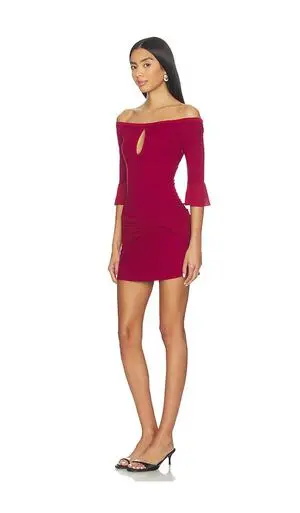 AMELIE TEJE Isla Off-shoulder Mini Dress