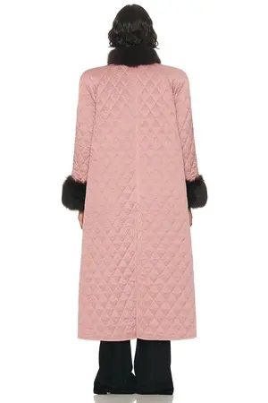 Chloé Coat With Fur Trim