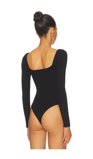 ALL THE WAYS Amalia Square Neck Bodysuit
