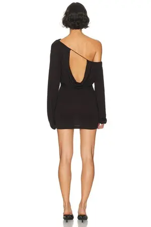 AYA MUSE Sola Mini Dress - Chocolate