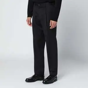 SANTANIELLO Wool Blend Trousers