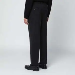 SANTANIELLO Wool Blend Trousers