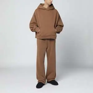 ENTIRE STUDIOS Brown Cotton Joggers