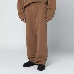 ENTIRE STUDIOS Brown Cotton Joggers