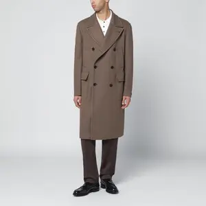 Tagliatore Wool-cashmere Blend Double-breasted Coat