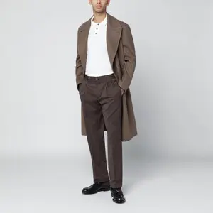 Tagliatore Wool-cashmere Blend Double-breasted Coat