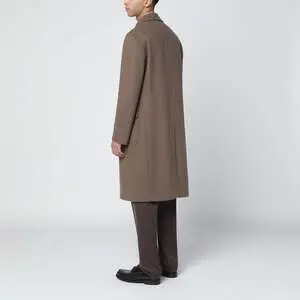 Tagliatore Wool-cashmere Blend Double-breasted Coat - Brown