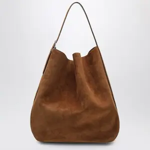 TOTÊME Light Suede Tote Bag - Brown
