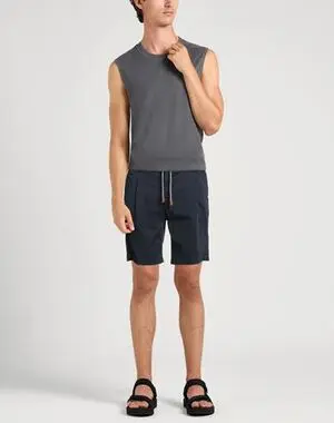 Eleventy Twill Shorts - Navy