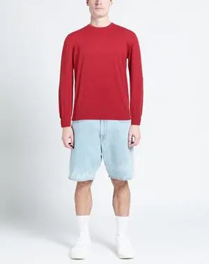FILIPPO DE LAURENTIIS Cotton Sweater - Red