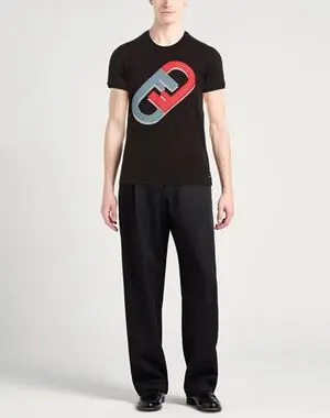 Fendi T-shirt Size Cotton, Polyester