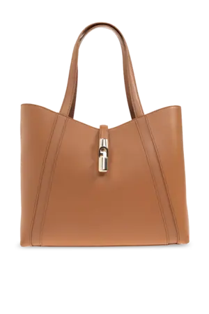 Furla Goccia Large Handbag - Brown
