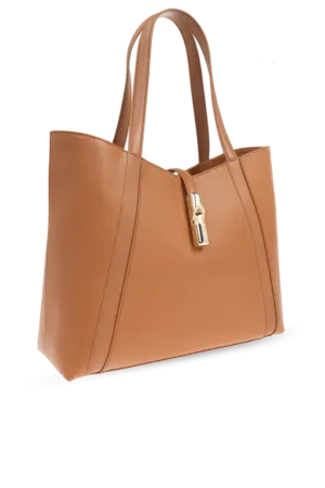 Furla Goccia Large Handbag - Brown