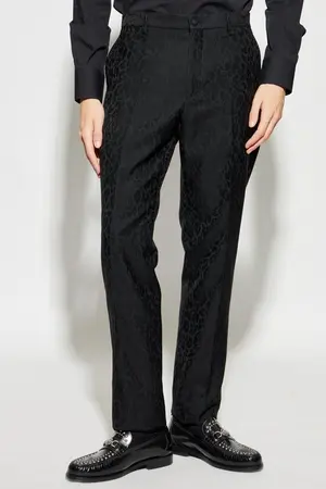 Etro Creased Trousers - Black